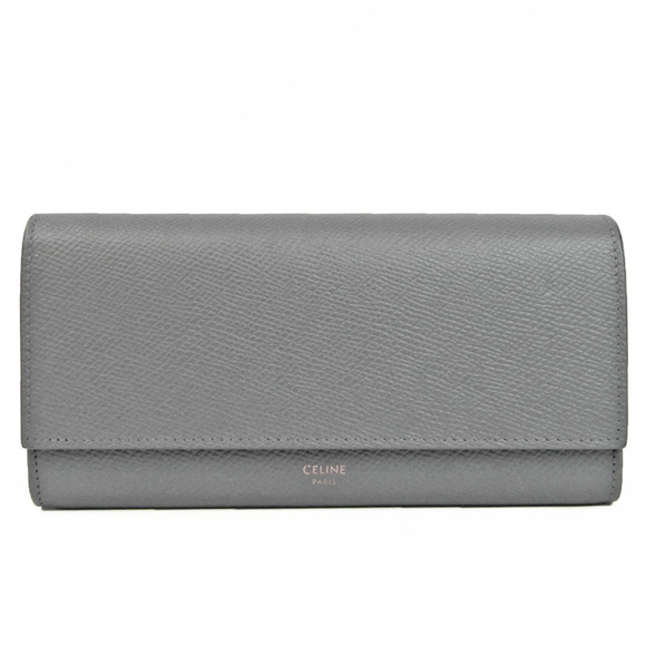 Celine | Bags | Celine Large Flap Wallet B563bel Womens Calfskin Long ...